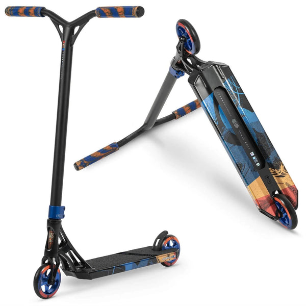Invert Supreme Journey 3 Complete Stunt Scooter - Black / Blue /Orange ...