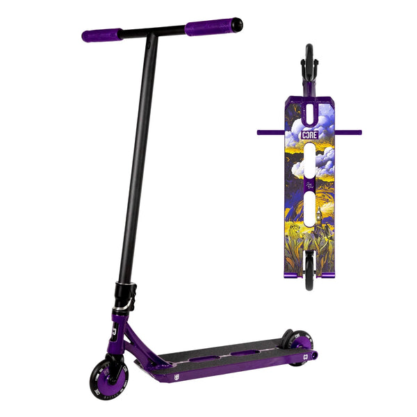 Core ST2 Halfbarz Limited Edition Complete Stunt Scooter - Purple / Bl ...