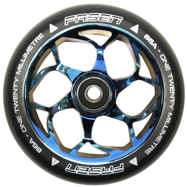 Fasen 120mm Burn Pipe Metal Core Wheels – Pro Xtreme Sports