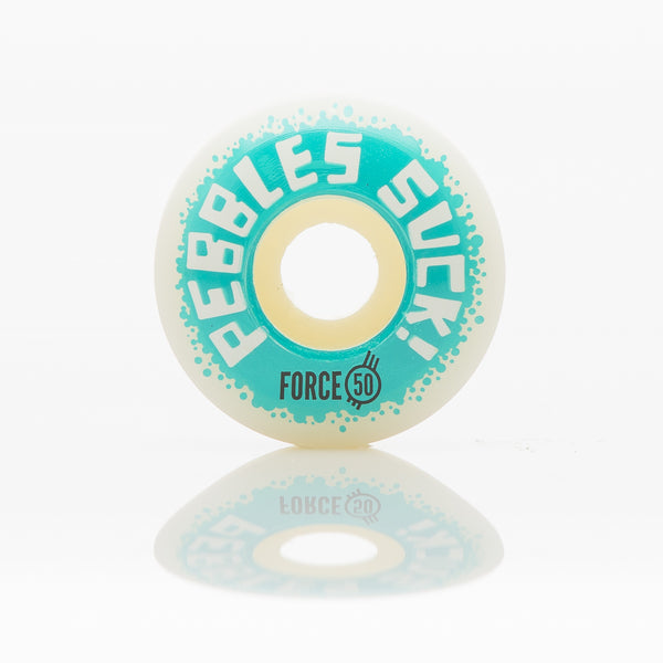 Force Pebbles Suck 99A - 50mm Skateboard Wheels – Pro Xtreme Sports