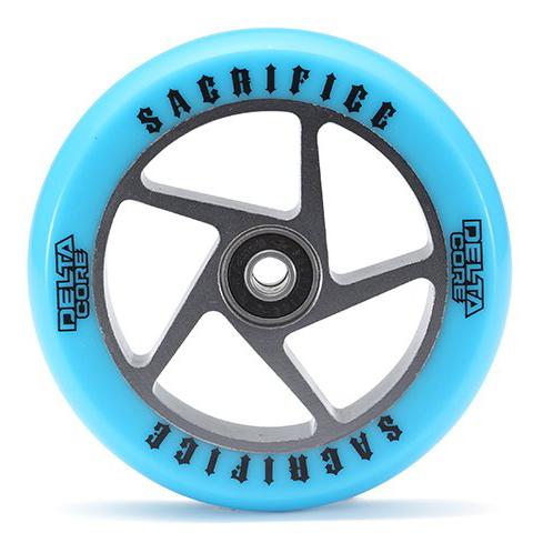 Sacrifice Delta Core Wheel – Blue Polished – Pro Xtreme Sports